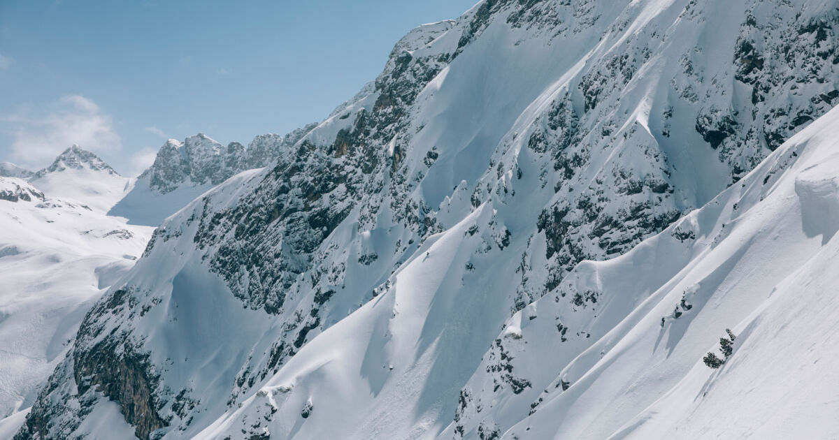 Langer Zug in Lech Zürs - Lech Zürs