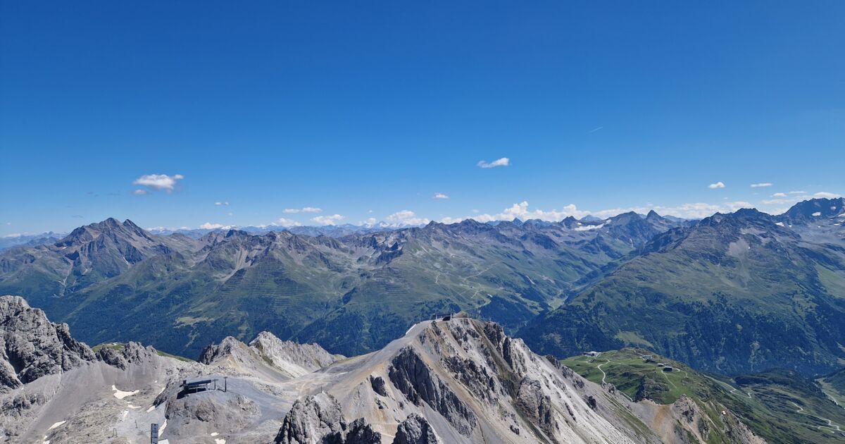 Die Valluga in Vorarlberg - Lech Zürs
