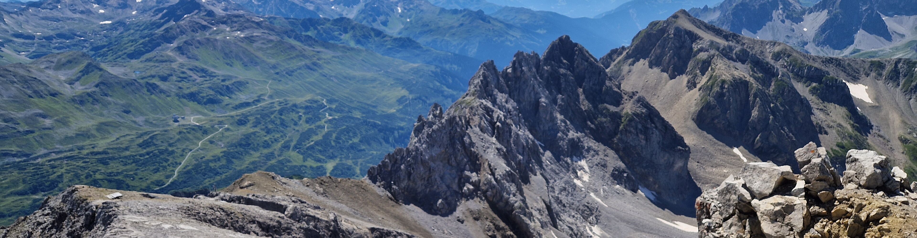 Die Valluga in Vorarlberg - Lech Zürs